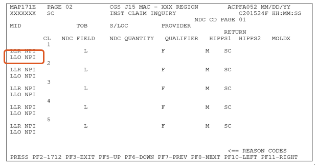 Updated Fiscal Intermediary Standard System (FISS) Direct Data Entry ...