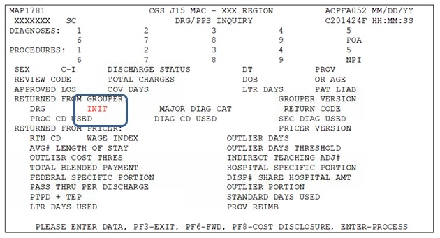 Fiscal Intermediary Standard System (FISS) Direct Data Entry (DDE ...