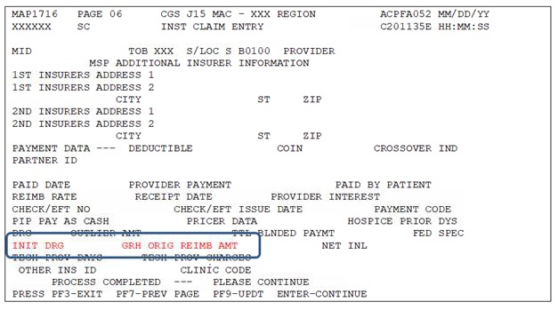 Fiscal Intermediary Standard System (FISS) Direct Data Entry (DDE ...