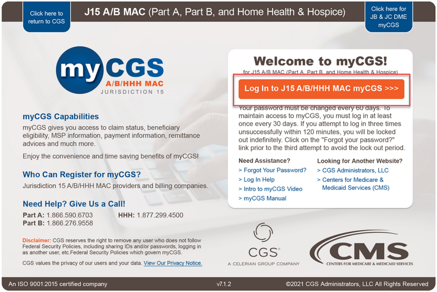myCGS User Manual