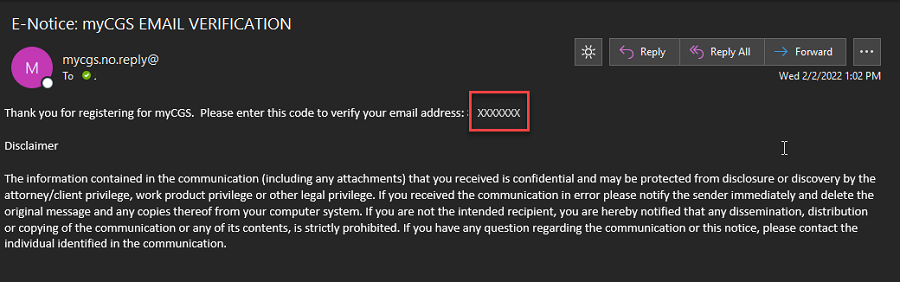 myCGS User Manual - Introduction