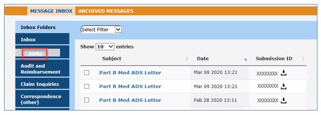 myCGS User Manual - Messages