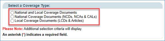 How Do I Search for an LCD or NCD?